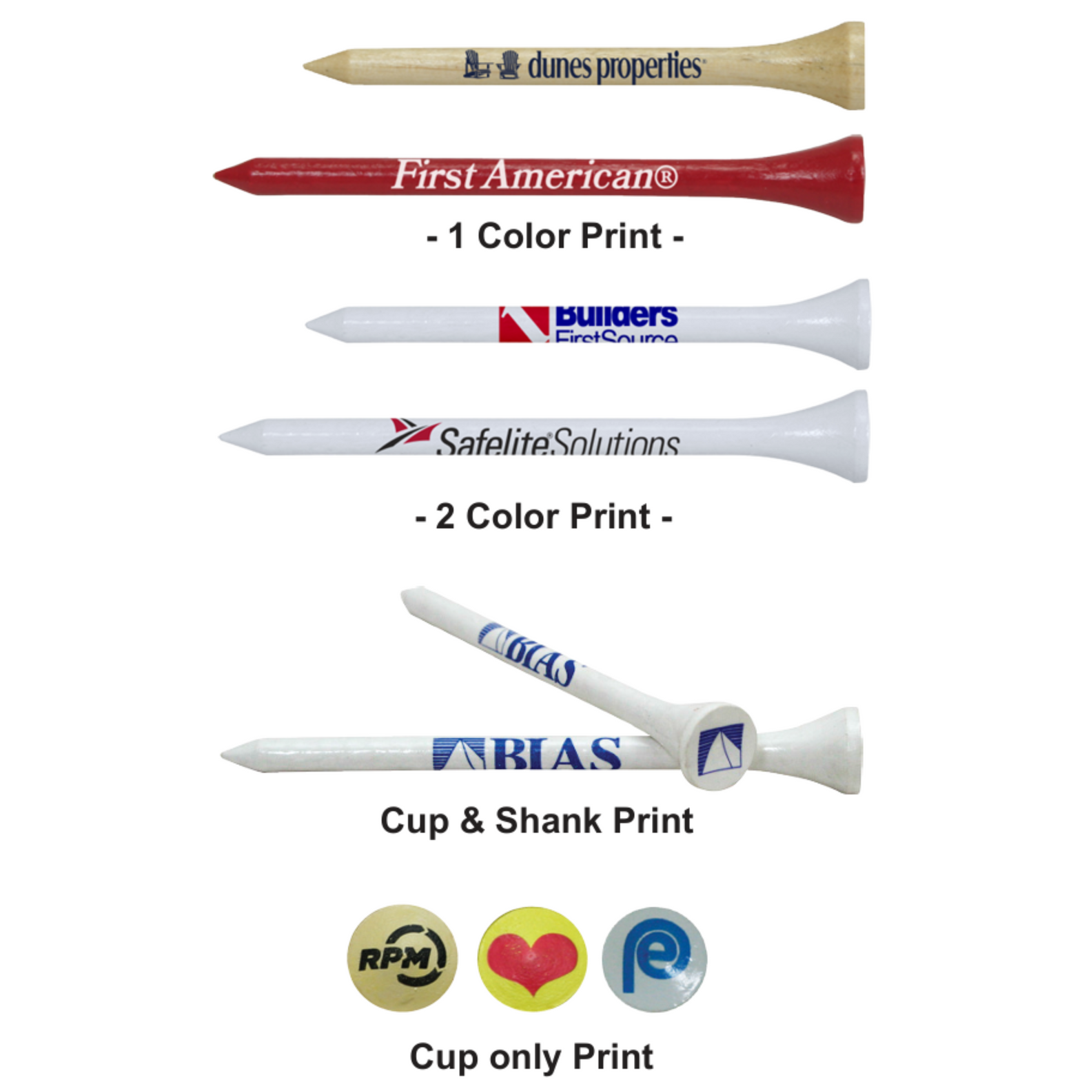 Personalized Golf Tees – Golf Tees Etc